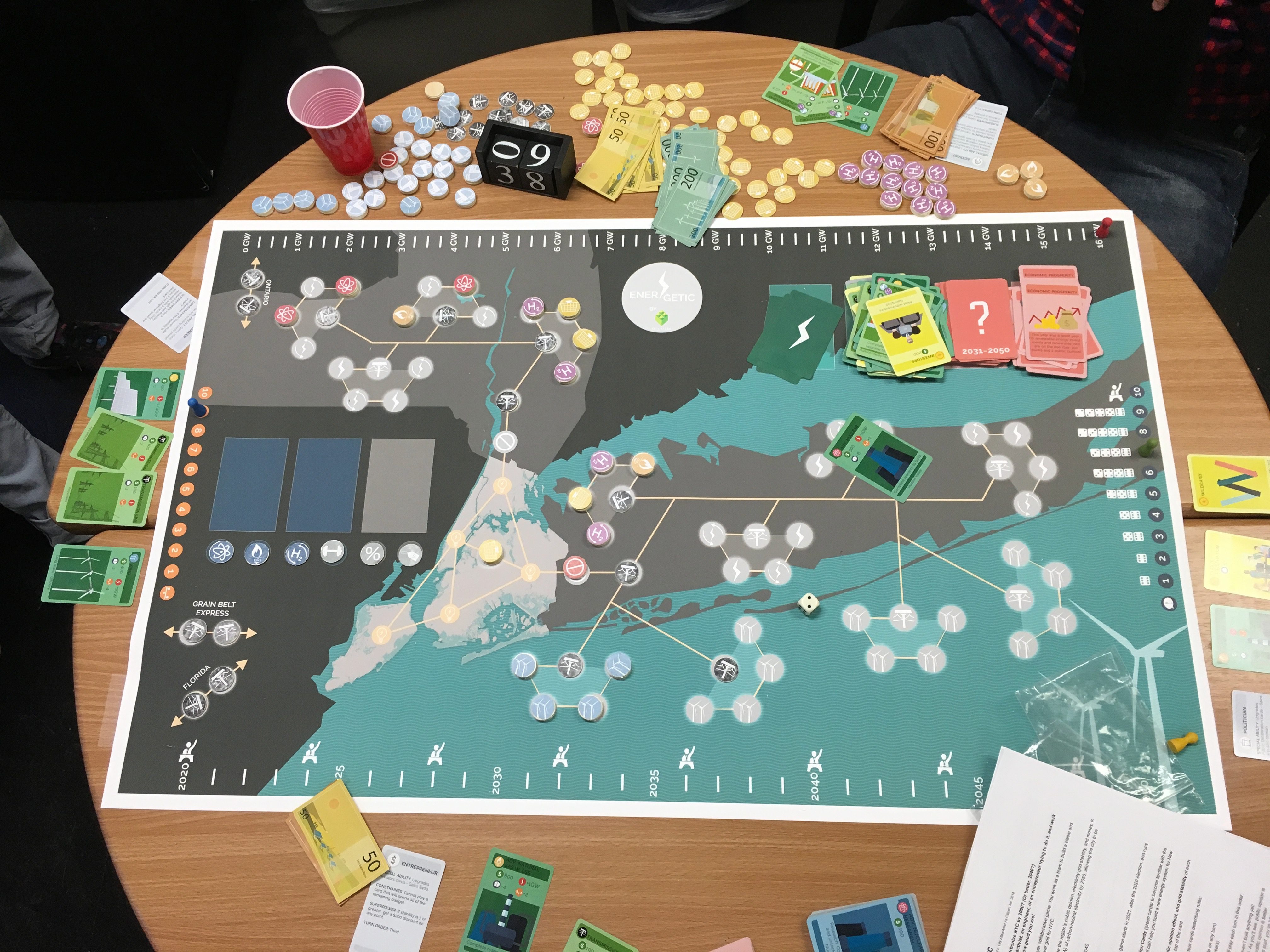 Energetic: The Board Game - City Atlas